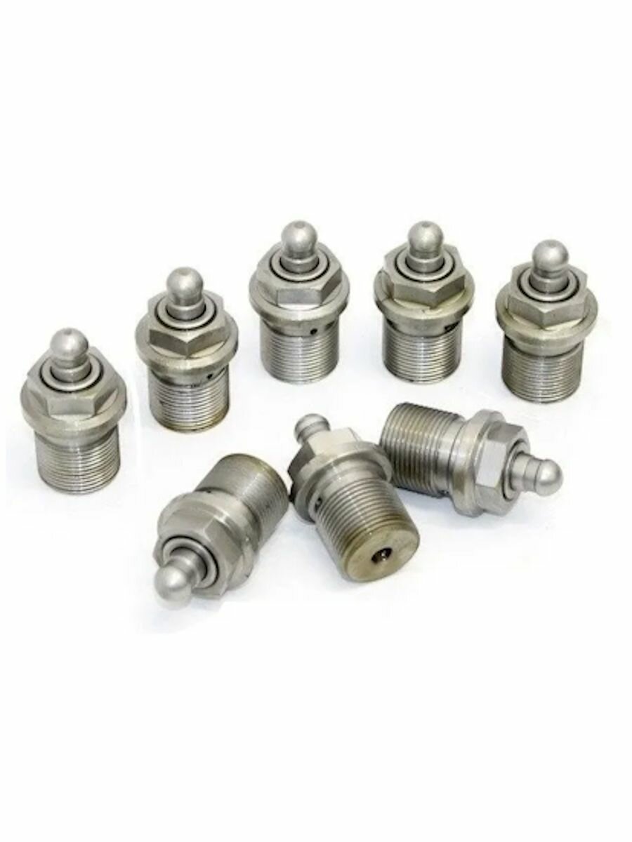 Гидрокомпенсатор зазоров клапанов для ВАЗ 21214 Нива, 2123 Шевроле Нива, Chevrolet Niva, н/о с втулкой в сборе комплект 8шт. арт RG21214-1007160-30-KIT