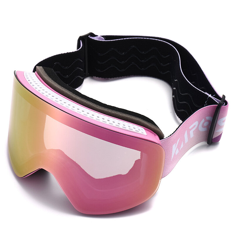 2026KAROS Лыжные очки с магнитным быстрым снятием, антизапотевающие, защитные очки от снега и УФ-излучения для близорукости, носимое оборудование HD для мужчин и женщин