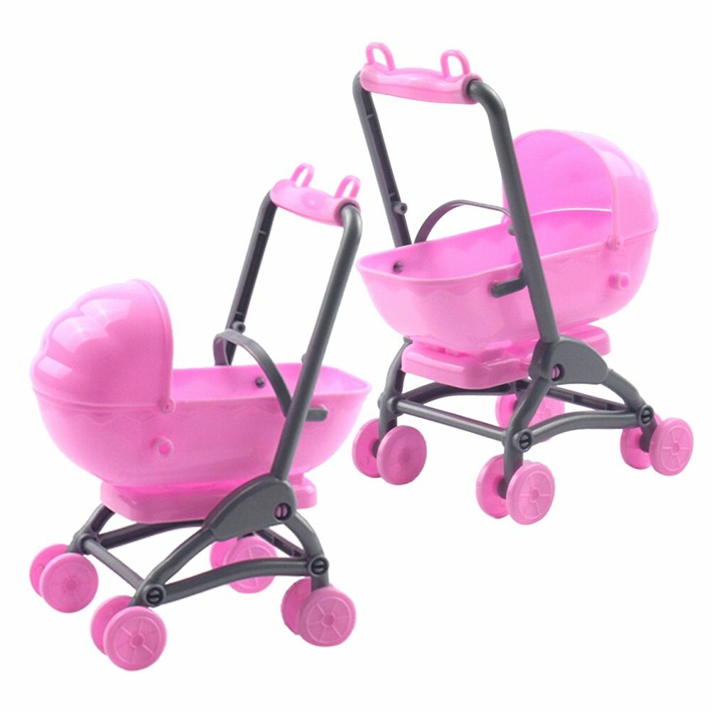 Кукольные Коляски, 2 Штуки, Из Пластика, Для Развития Воображения