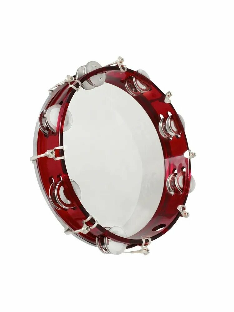 10-дюймовый тамбурин можно использовать для выступлений, Tomshoo, Игрушка музыкальная - бубен,
