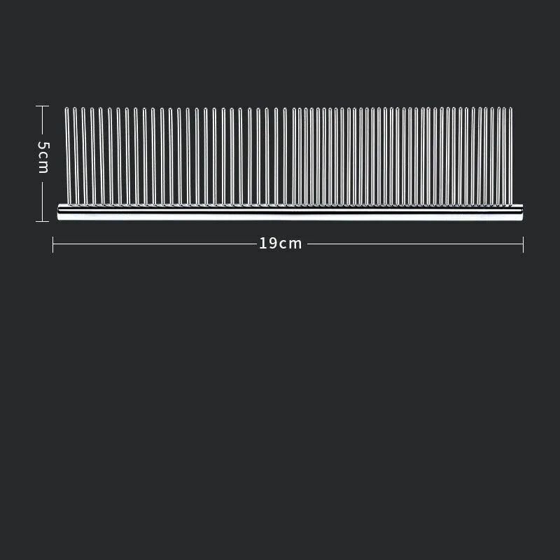 Расческа Yento хромированная 19 см