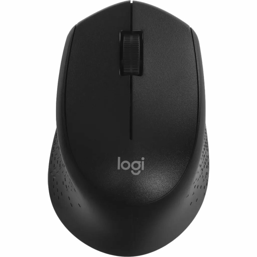 Мышь беспроводная Logitech M330 Silent Plus, радио, оптическая, USB, 1000dpi, черный [910-004924]