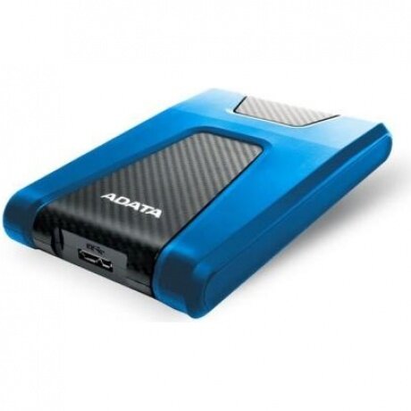 Внешний HDD A-Data DashDrive Durable HD650 1Tb Blue (AHD650-1TU31-CBL)