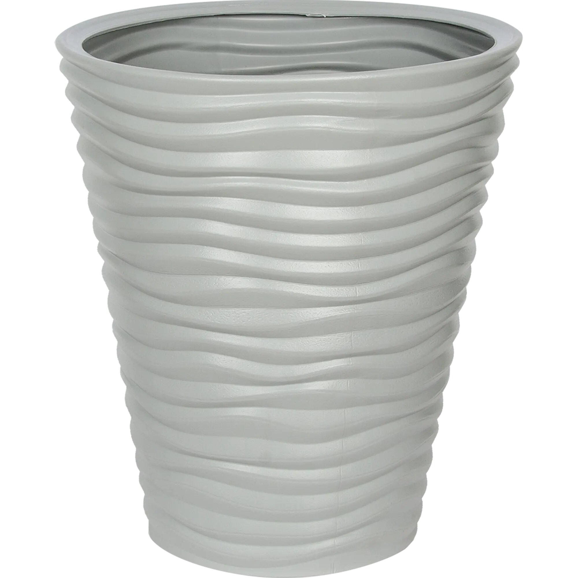 Кашпо IDEA Дюна, пластик, с вставкой, 19,5 л, высота 38,5 см