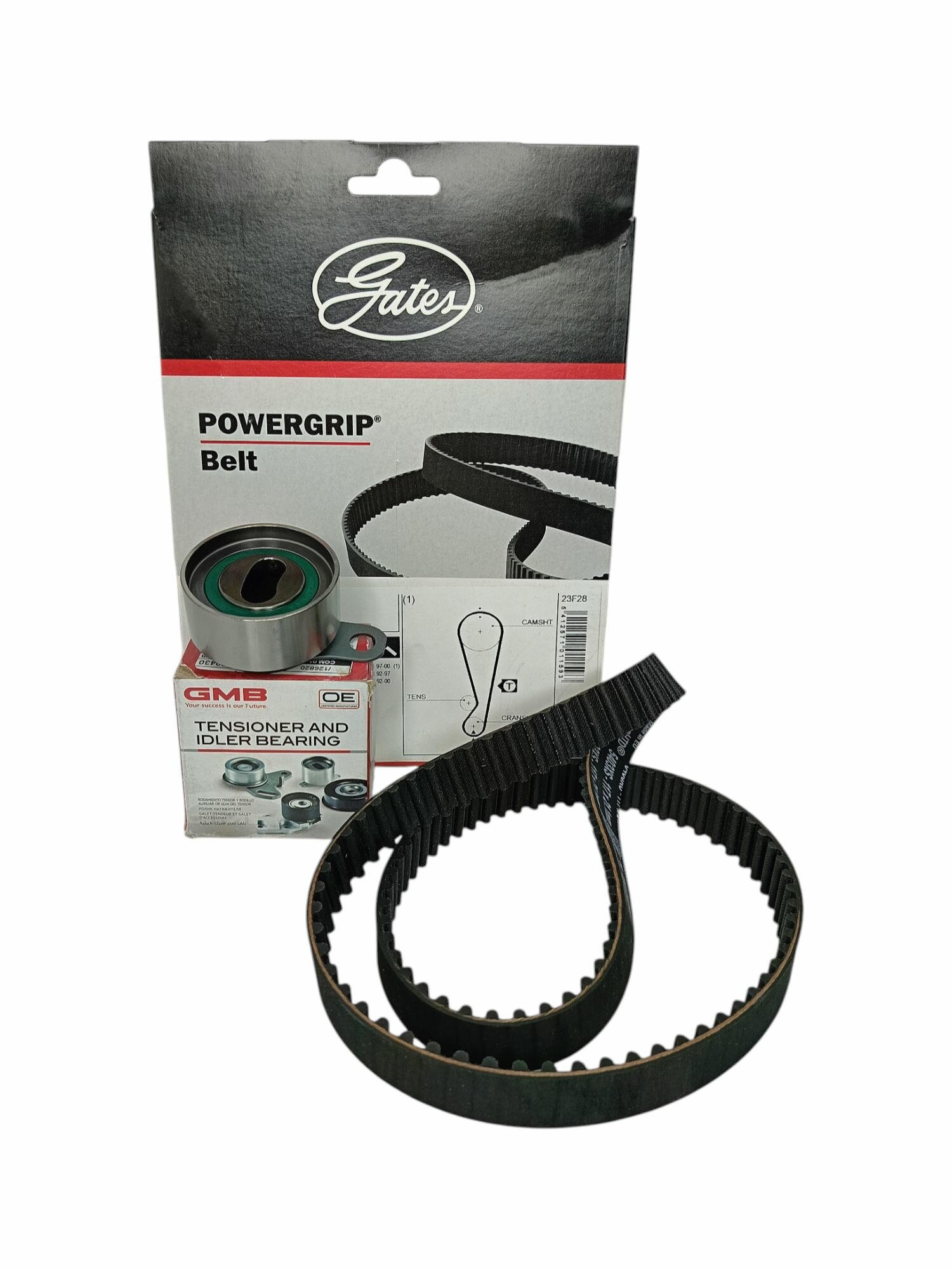 ГРМ Лифан Солано Бриз Смайли Х50 Джили МК МК кросс ( LIFAN SOLANO BREEZ SMILY X50 GEELY MK MK CROSS CK) комплект ремень GATES + ролик GMB