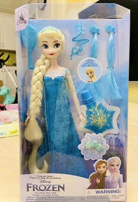 Кукла Эльза поющая Дисней Холодное сердце, шарниры, 28 см звук