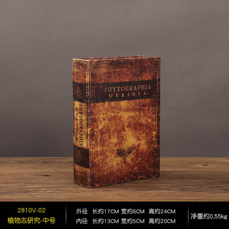 Имитация книги, модель книги для декора в кабинете, офисе, книжной полке, винтажная декоративная книга, реквизит для фотографии, ремесленная демонстрация