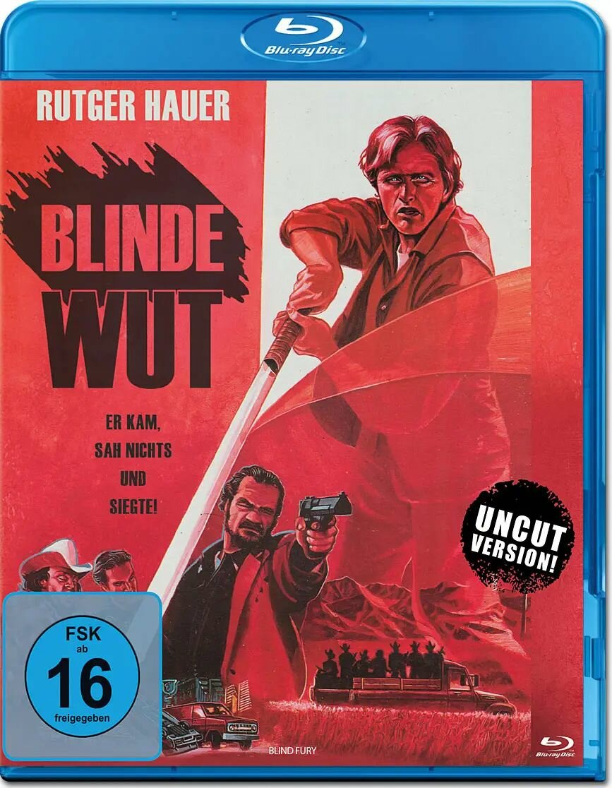 Слепая ярость 1989 blu-ray диск фильм боевик триллер драма комедия криминал