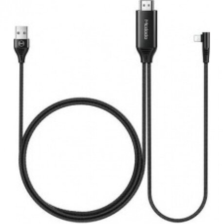Кабель Mcdodo Shadow Series Lightning - HDMI, 2 метра, чёрный
