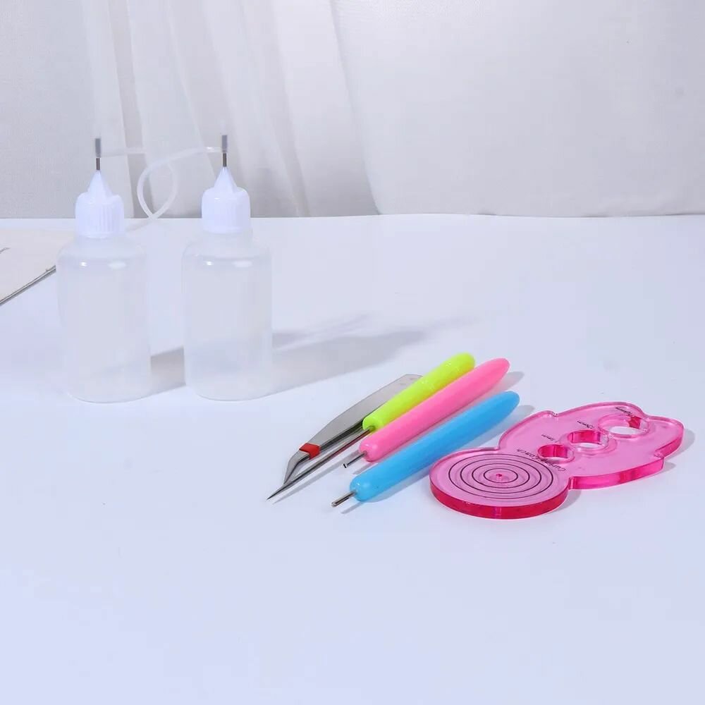 Инструменты Для Квилинга, 7 Штук, Из Долговечного Материала, Для Учебных Проектов