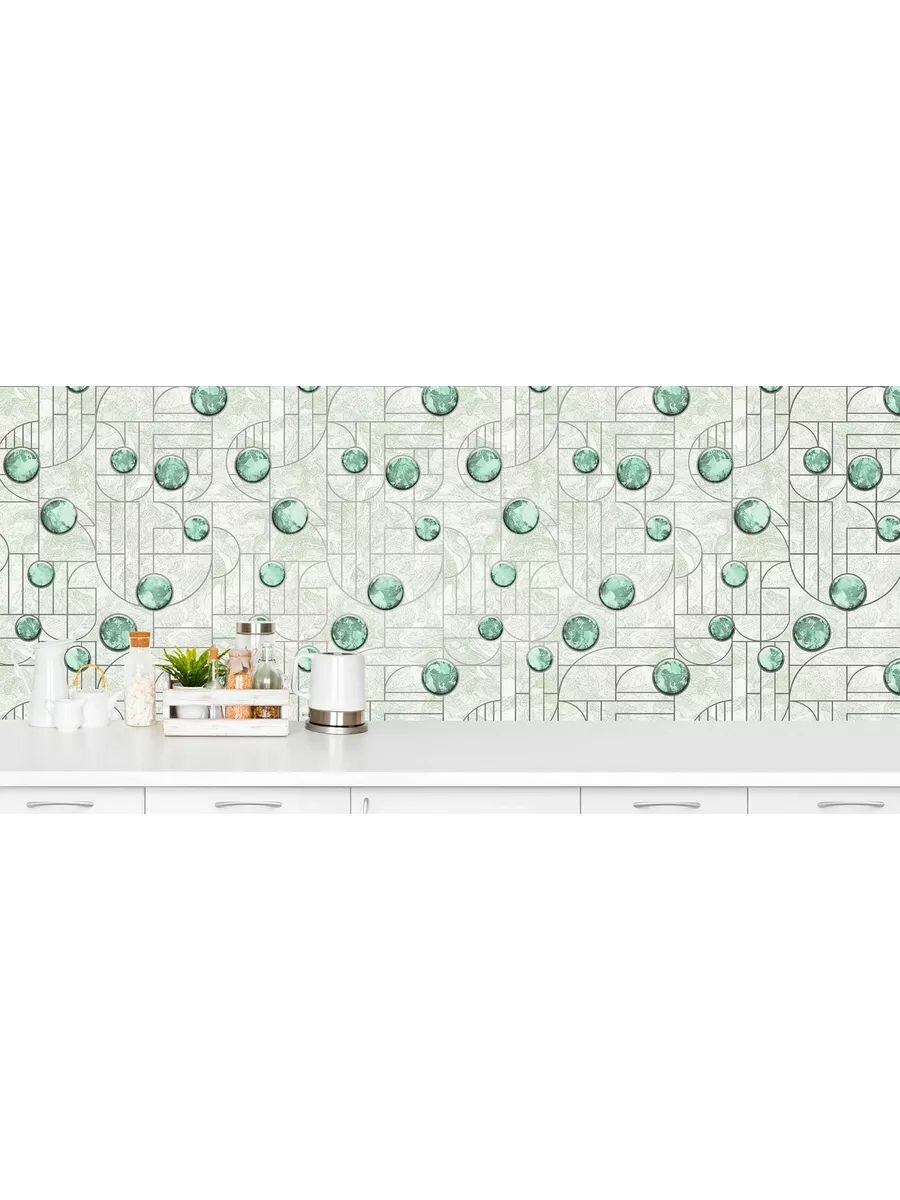 Виниловые обои Elysium, моющиеся, 53см, на бумажной основе, абстрактный узор