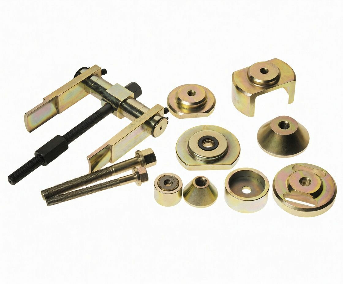 JTC-1838 Набор инструментов для снятия и установки сайлентблоков подрамника (MERCEDES W201)