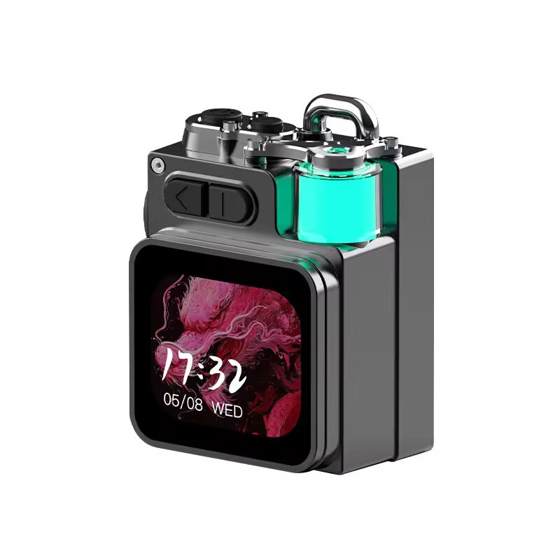 【В наличии для частного дропшиппинга】Многофункциональный мини-динамик с Bluetooth, экраном, управлением через приложение, слотом для TF-карты и функцией звонков