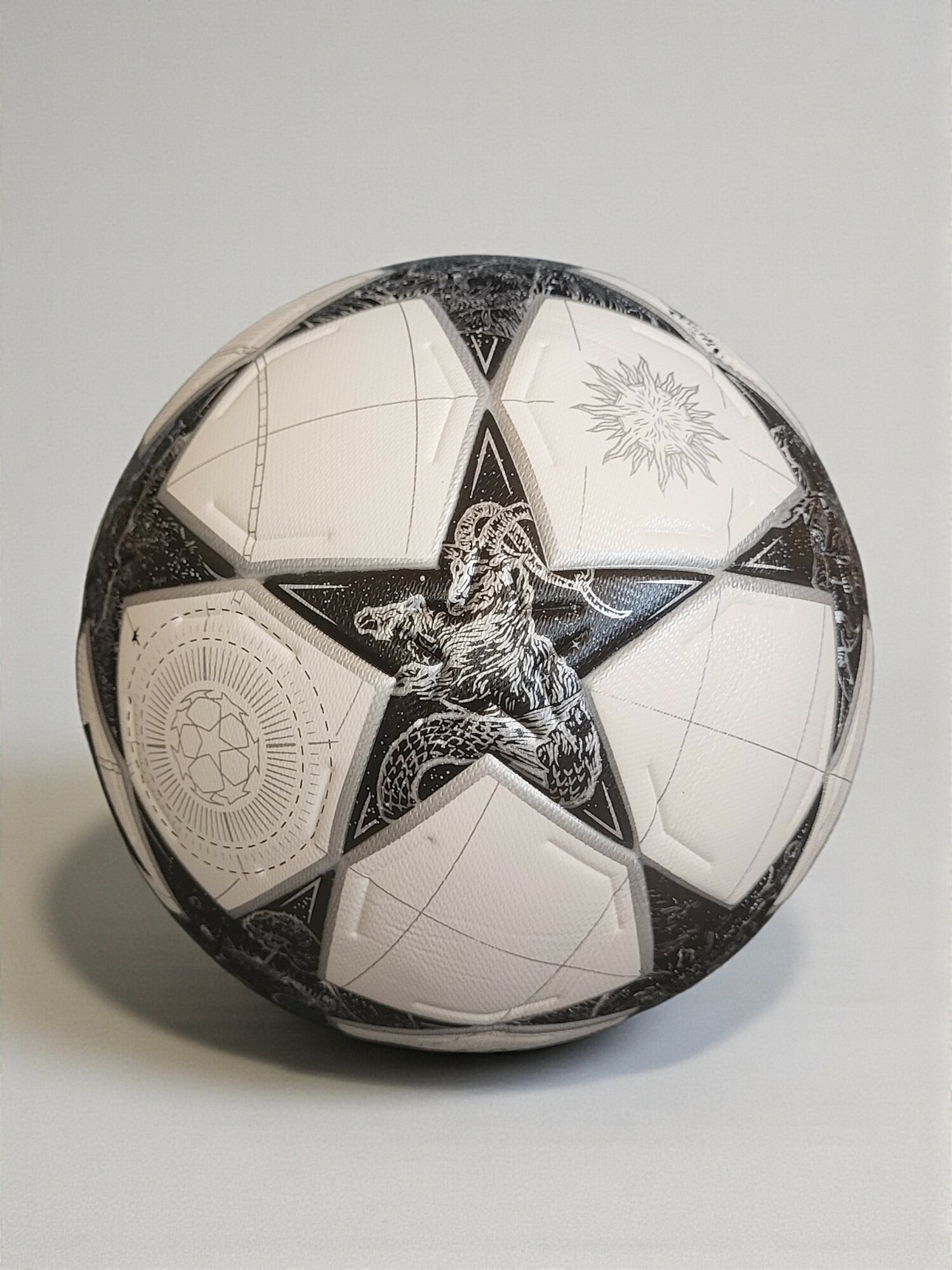 Футбольный мяч MSN Toys Лига Чемпионов, полиуретан, термосшивка