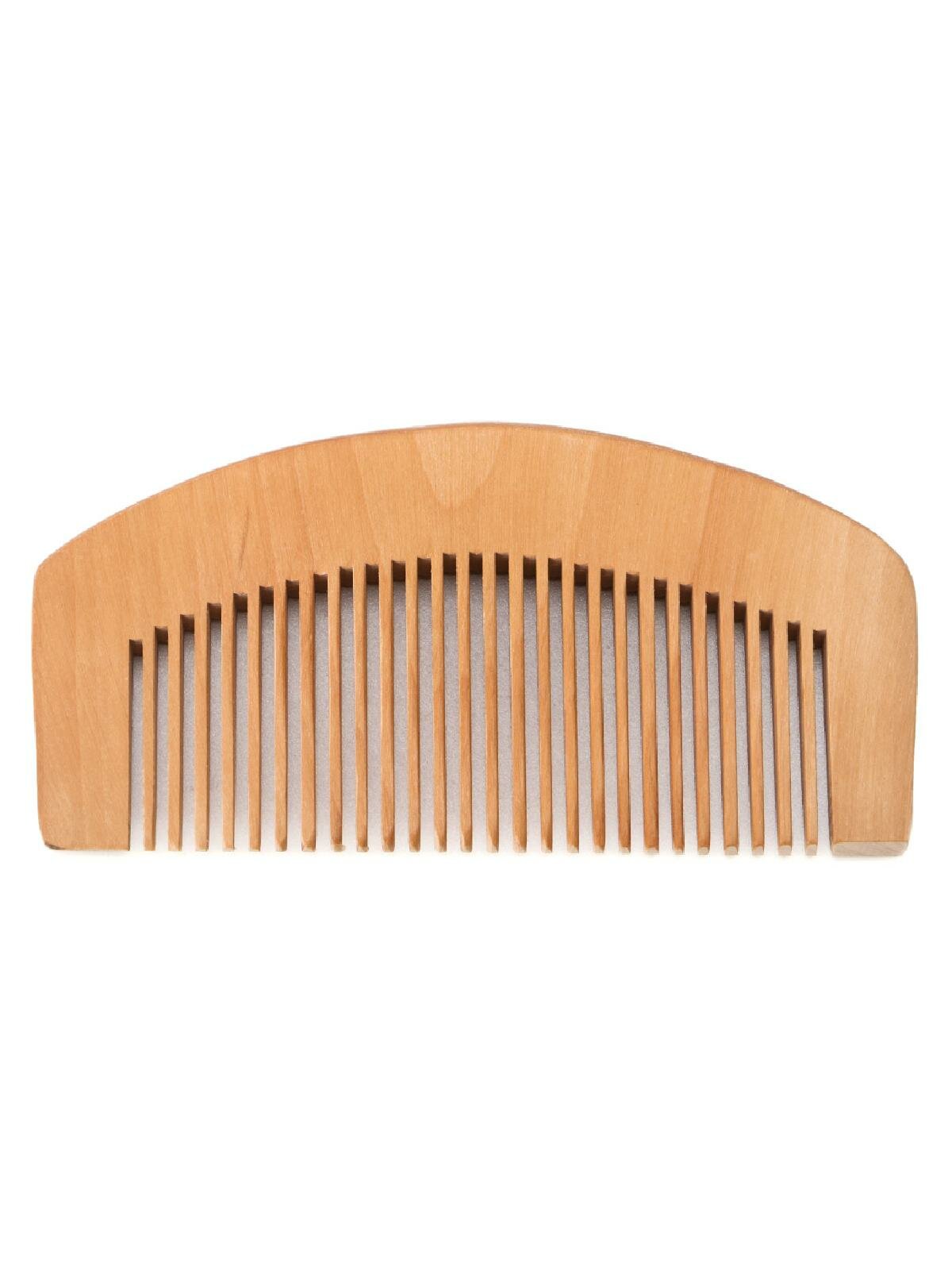 Натуральная антистатическая расческа из красного дерева