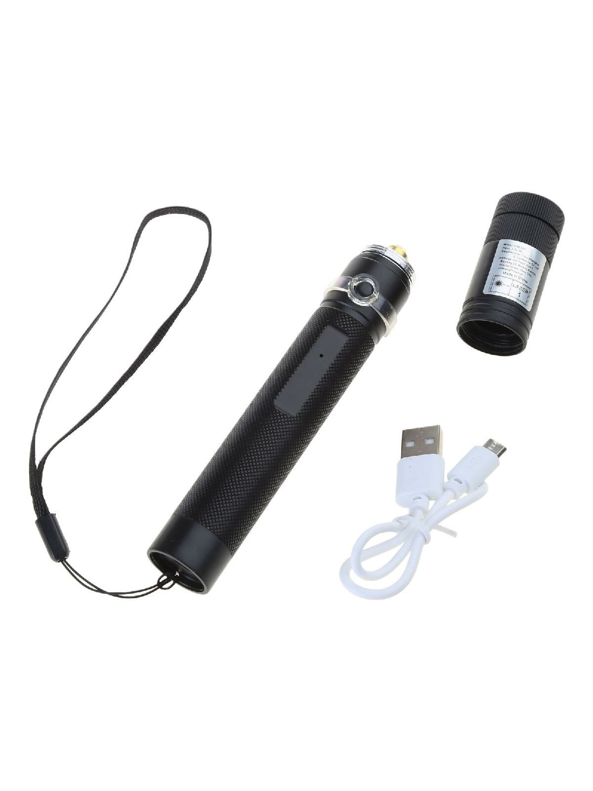 USB перезаряжаемый зеленый свет фонарик указка лазерная ручка