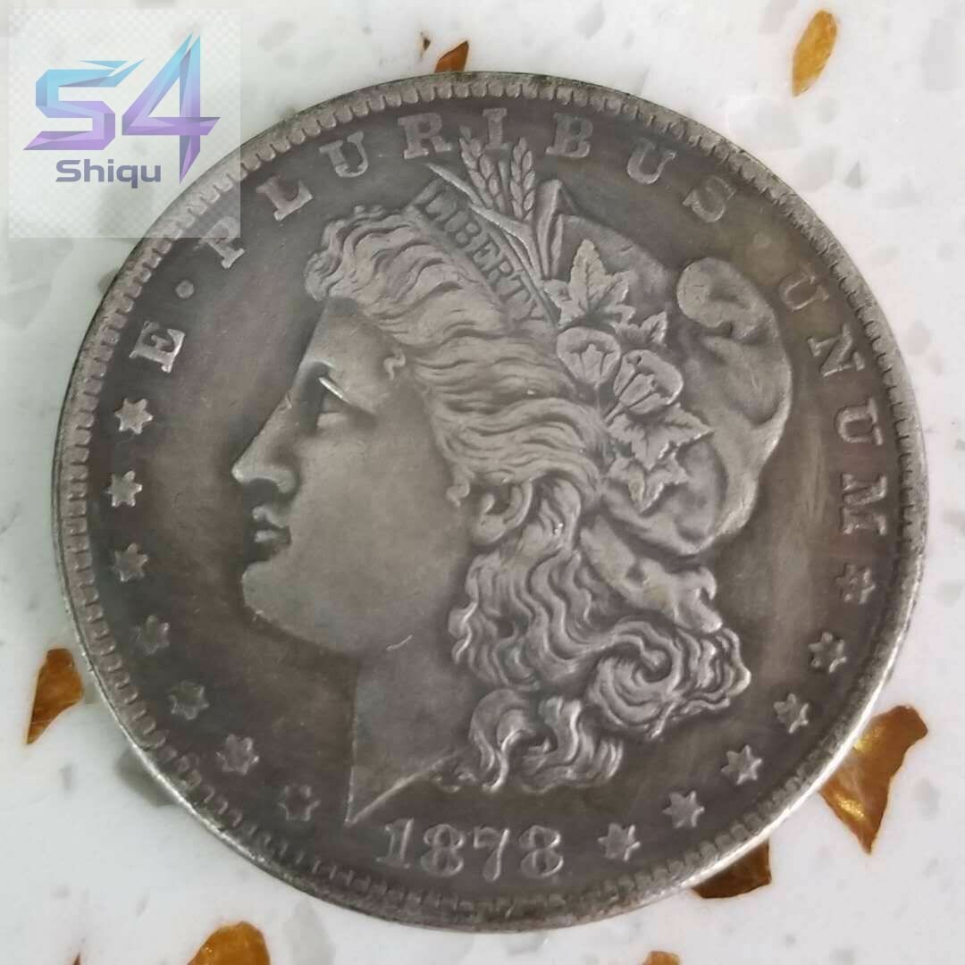1878 год серебряный доллар Моргана