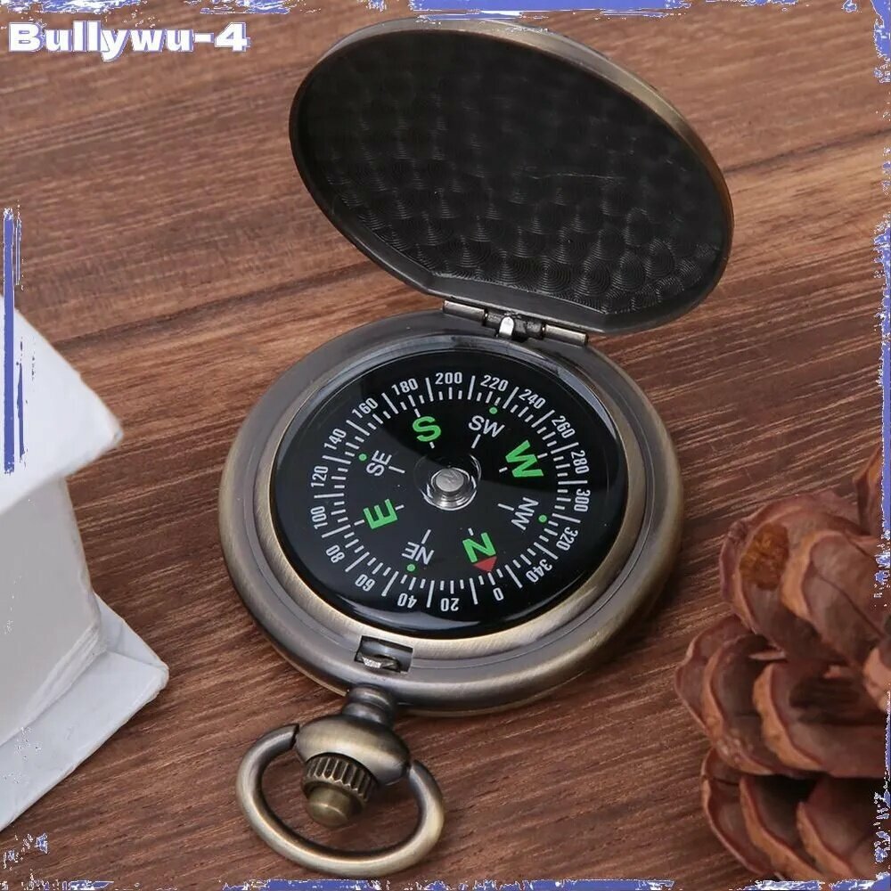 Винтажный компас, карманные часы, легкий и прочный, для туризма и дачи
