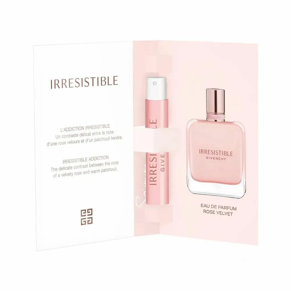 Givenchy Irresistible Rose Velvet парфюмерная вода 1 ml, женская
