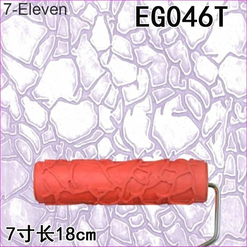 Валик структурный с ручкой, рисунок Импрессия