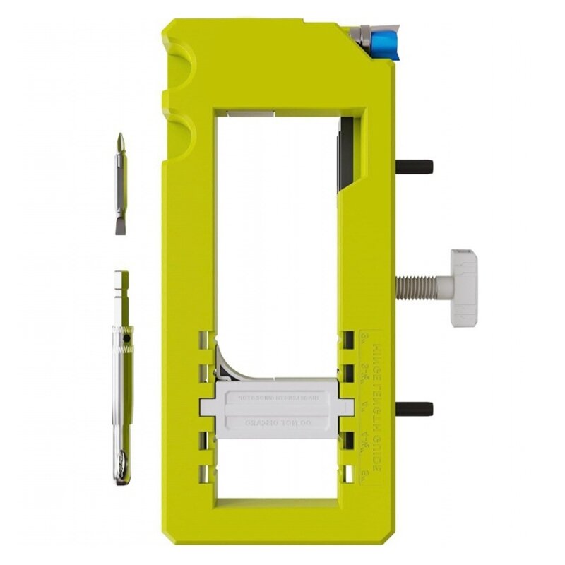 Дверные петли Зажимные Дверные петли Набор для установки Врезных Петель Шаблон Маршрутизатора Дверных петель Подходит для Дверных петель от 3 "до 5"