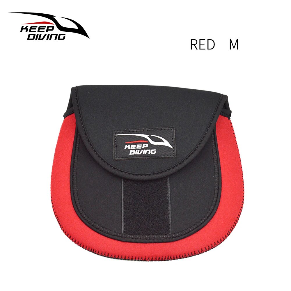 Неопреновый чехол для катушки Red M, красный