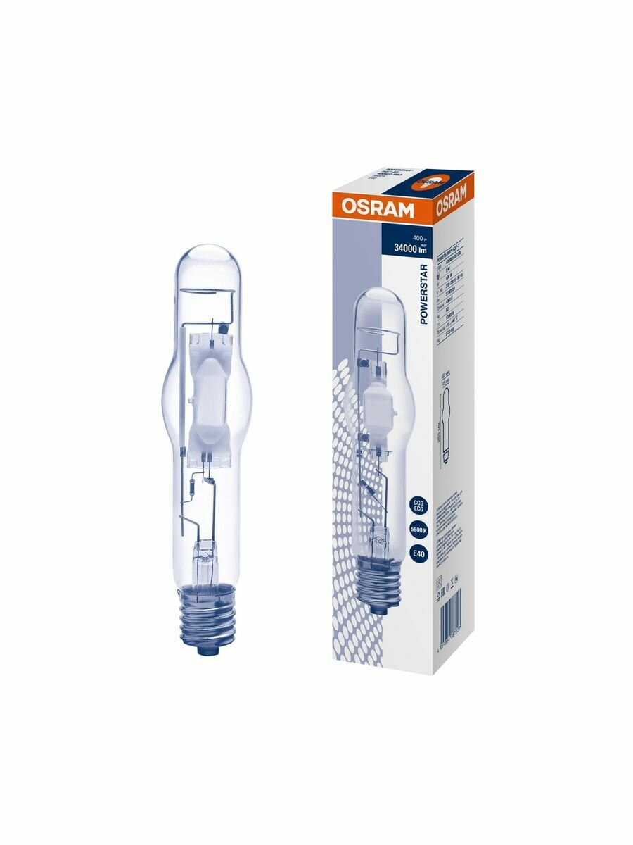 Osram Лампа металлогалогенная POWERSTAR HQI-BT 400W/D PRO E40