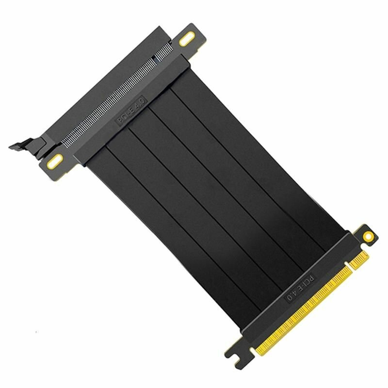 Кабель-удлинитель PCI-E 4.0 90 180 , 0.25m - B