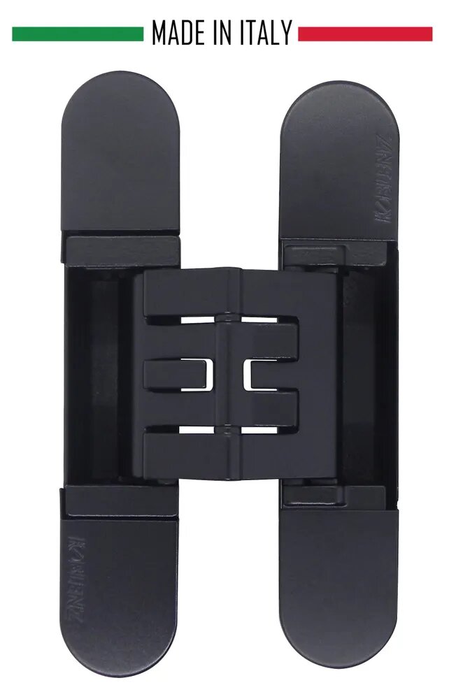 KUBICA K2760 DXSX, NR петля скрытая универсальная черный (60 kg)