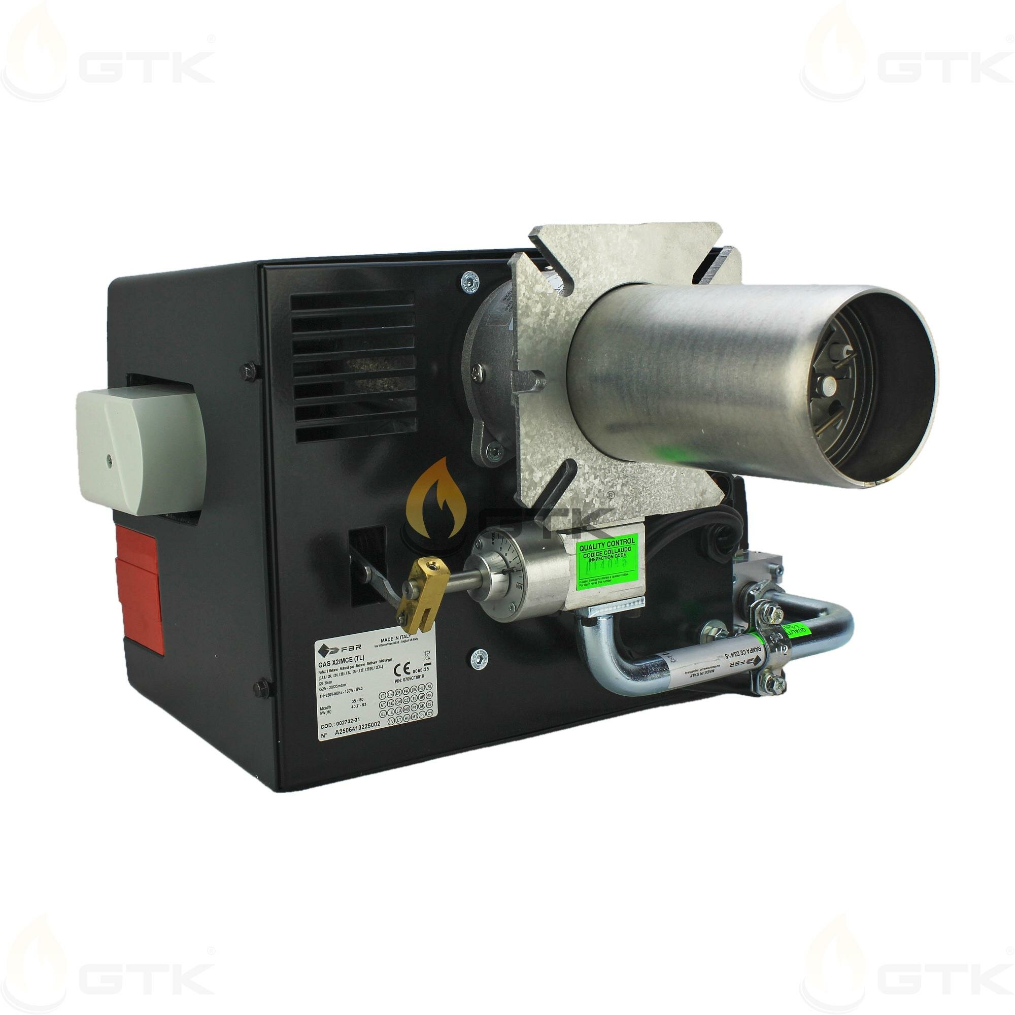 Газовая горелка F.B.R. GAS X2/M CE TL + R. CE D3/4"-S, 002732-31