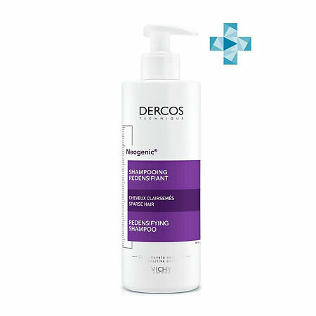 Виши деркос неожиник Шампунь д/Густоты волос 400мл