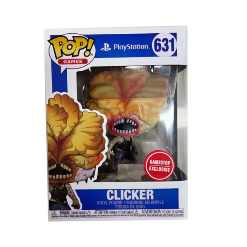 Pop Games The Last of Us Ellie #601 Joel #620 Clicker #631 with box