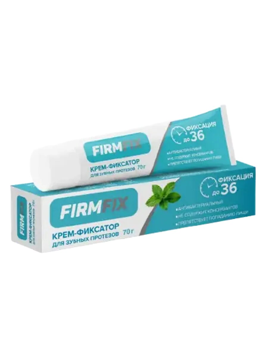 Фирмфикс Крем-фиксатор для зубных протезов мятный 70г