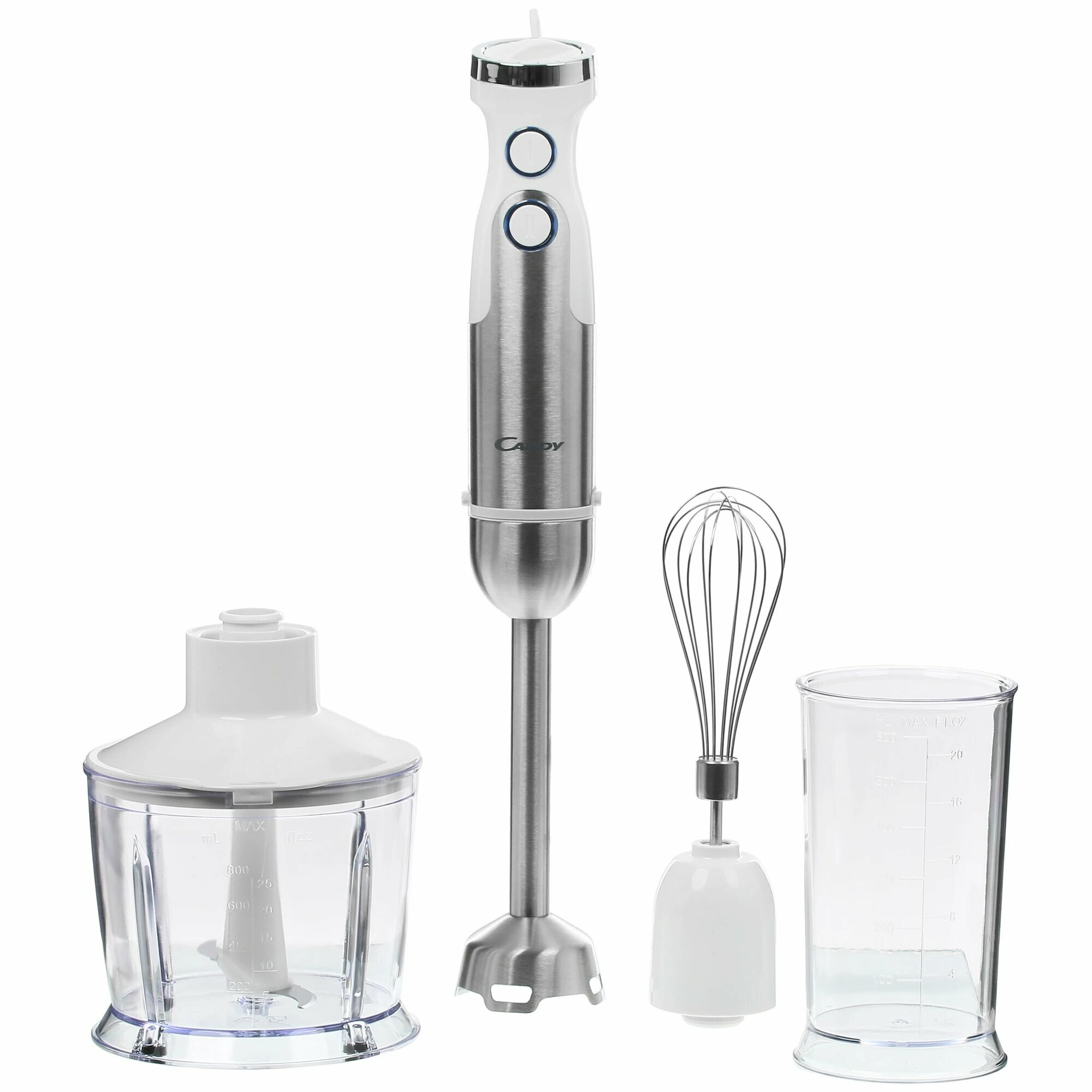 Блендер Candy CB-200, 1200 Вт, с измельчителем, мерный стакан, нержавеющая сталь