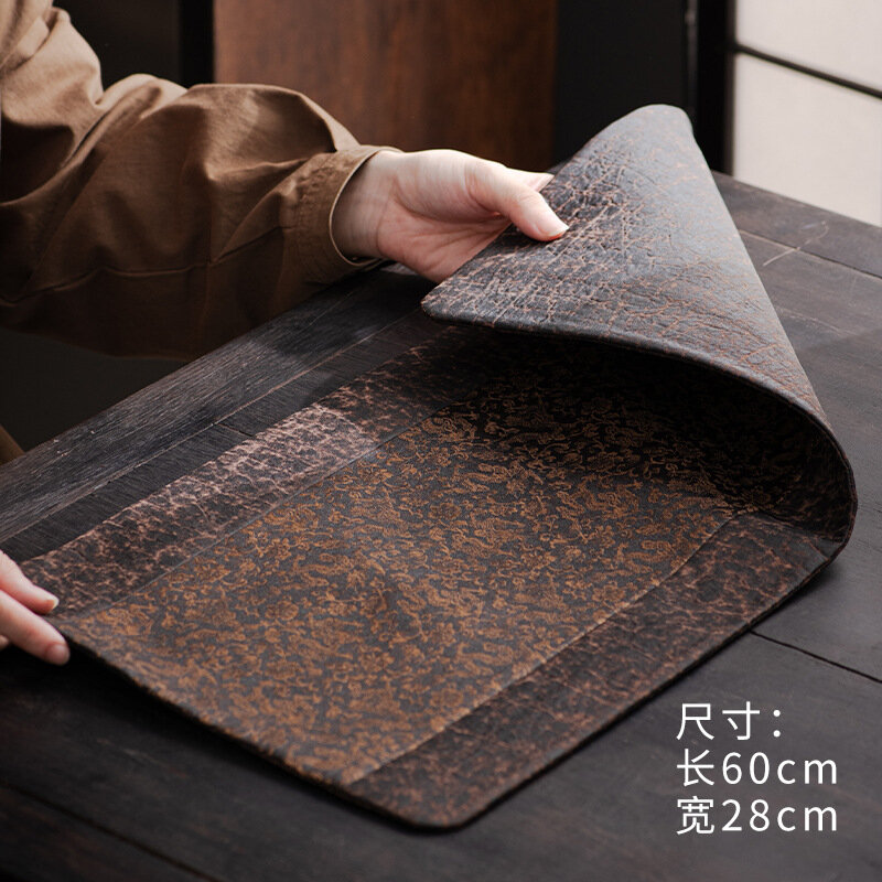 Чайный коврик "Yunsha", двусторонний, 60x28 см