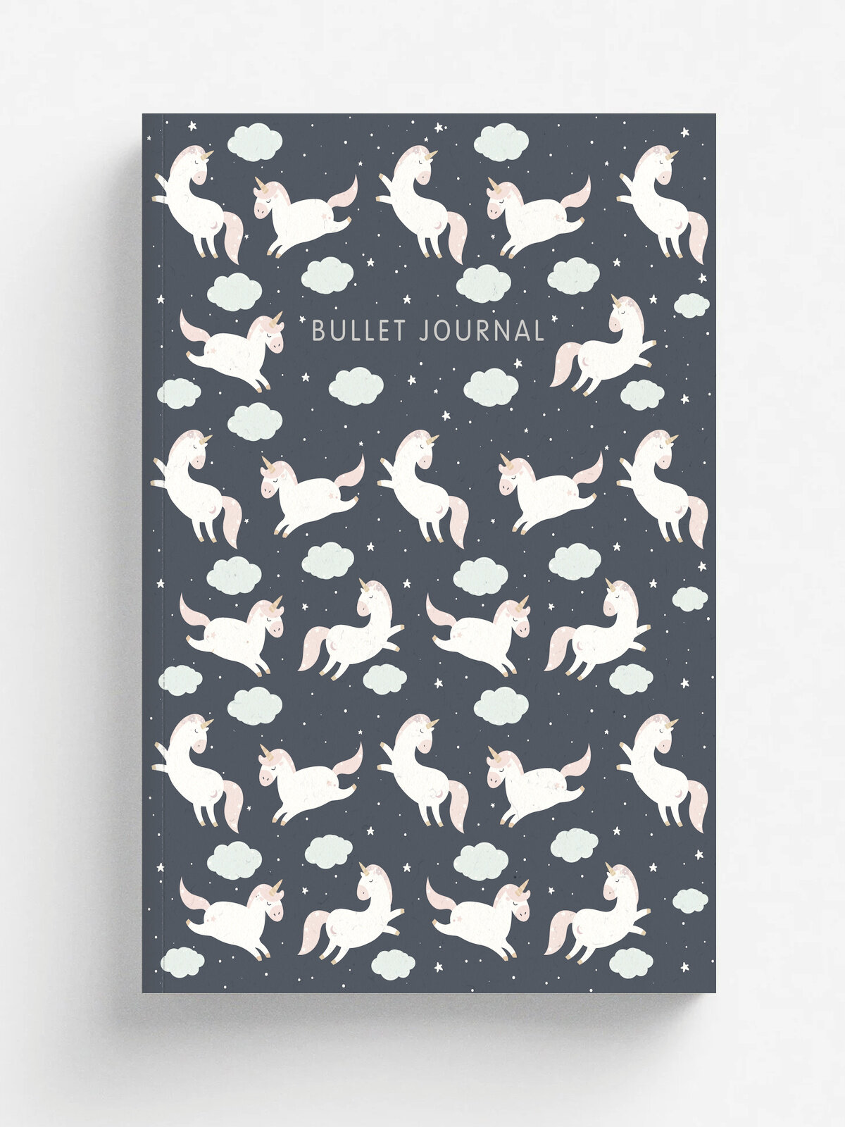 Блокнот в точку: Bullet Journal (единороги)