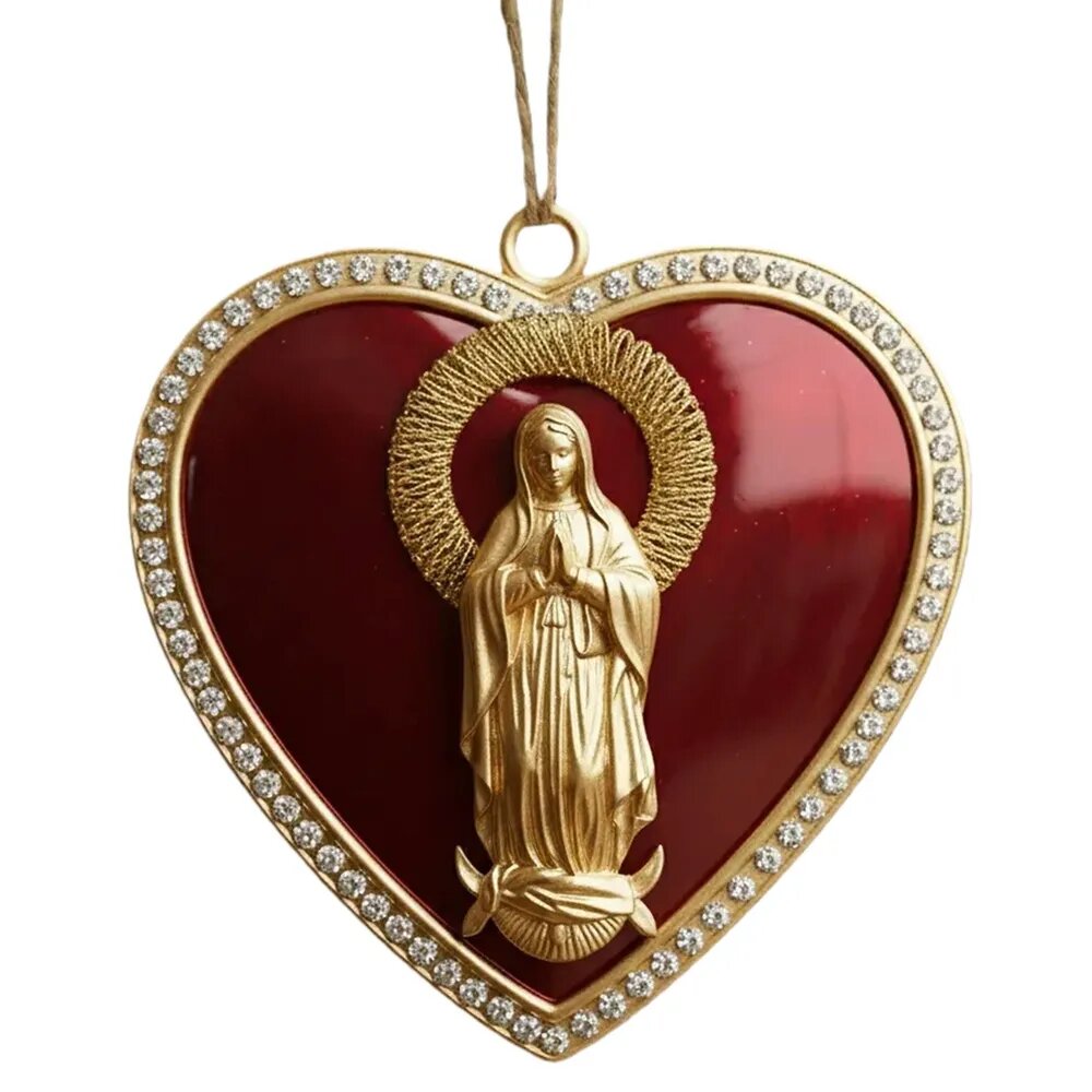 Изящная подвеска ангел с сердцем, стильный кулон для автомобиля, уютный декор комнаты