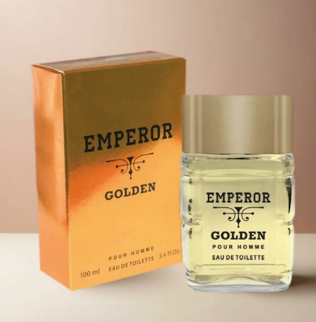 Eau de toilette Emperor Golden от Дельта парфюм, вода туалетная мужская