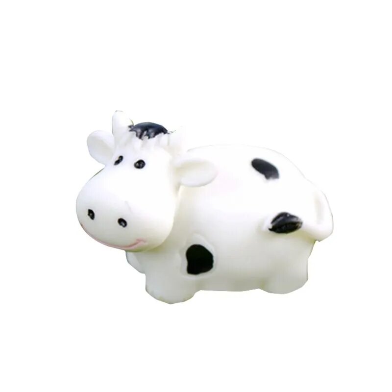 Фигурка коровы из смолы, креативный декор, подарок