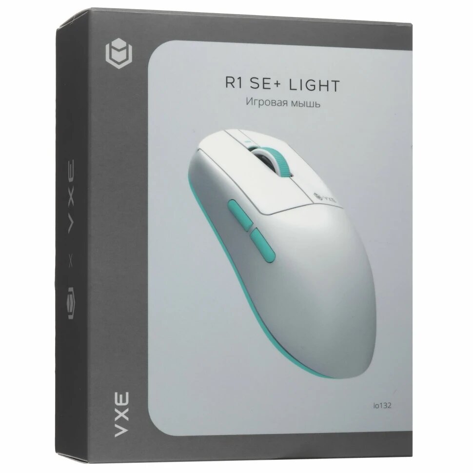 Мышь беспроводная/проводная Red Square IO x VXE R1 SE+ белый