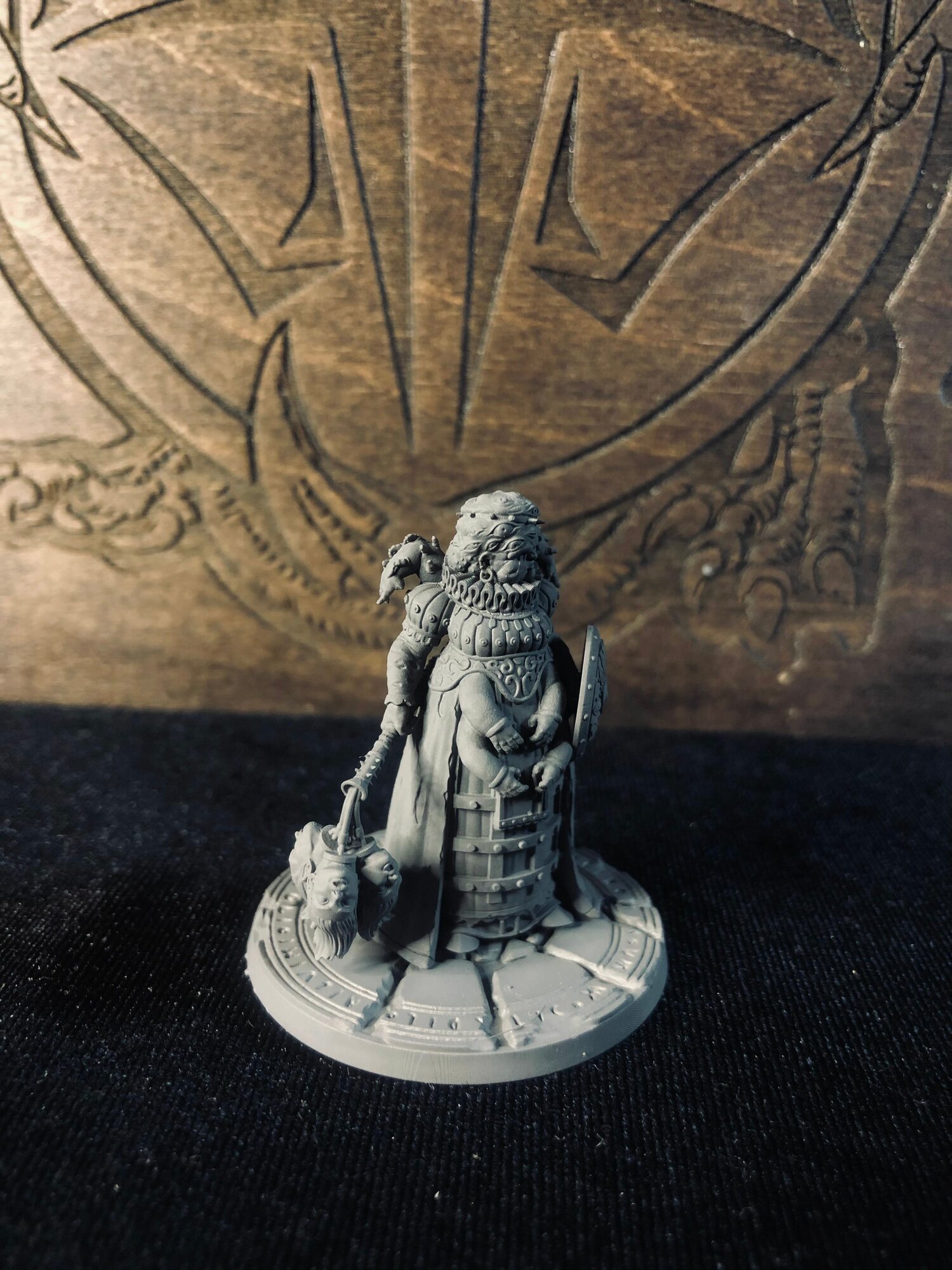 Кошмарный монстр - Миниатюра для настольных игр DnD, ДнД, Dungeons & Dragons, Pathfinder.