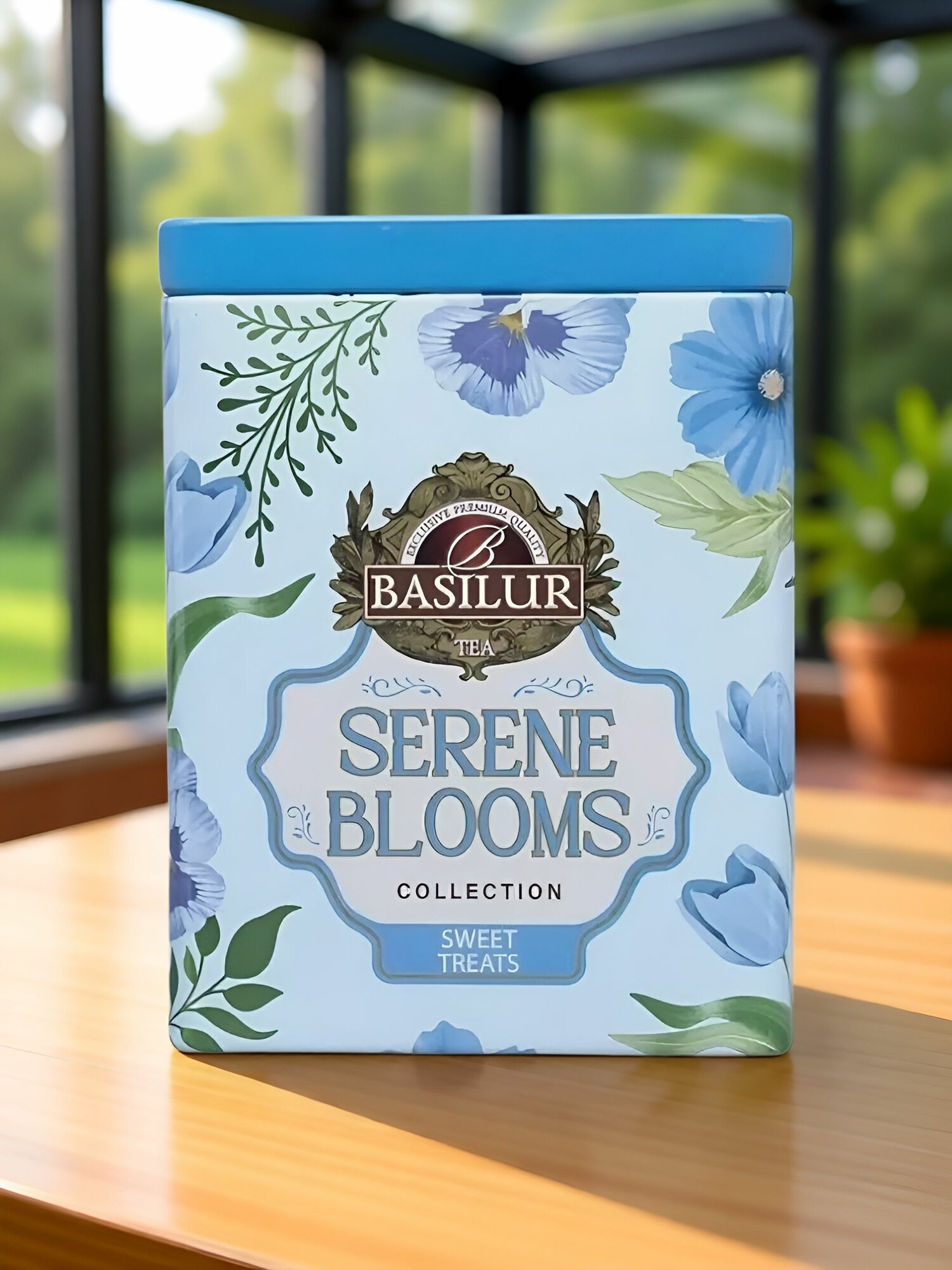 Чай Basilur Безмятежные Цветы Сладкое Удовольствие 75г ж/б