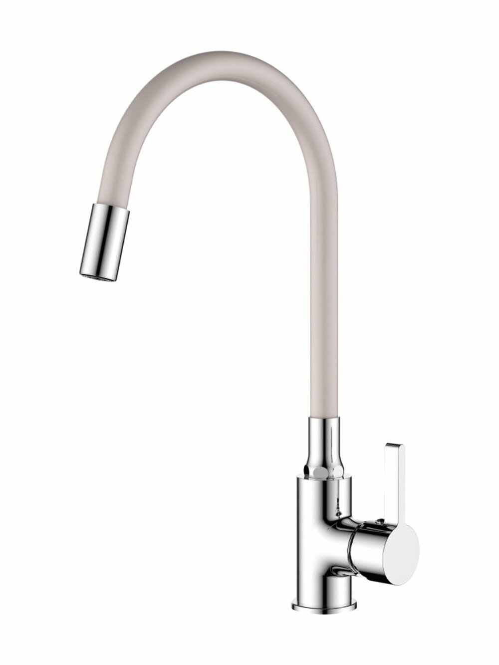 Смеситель для кухни с гибким изливом шлангом Ledeme L4898-16