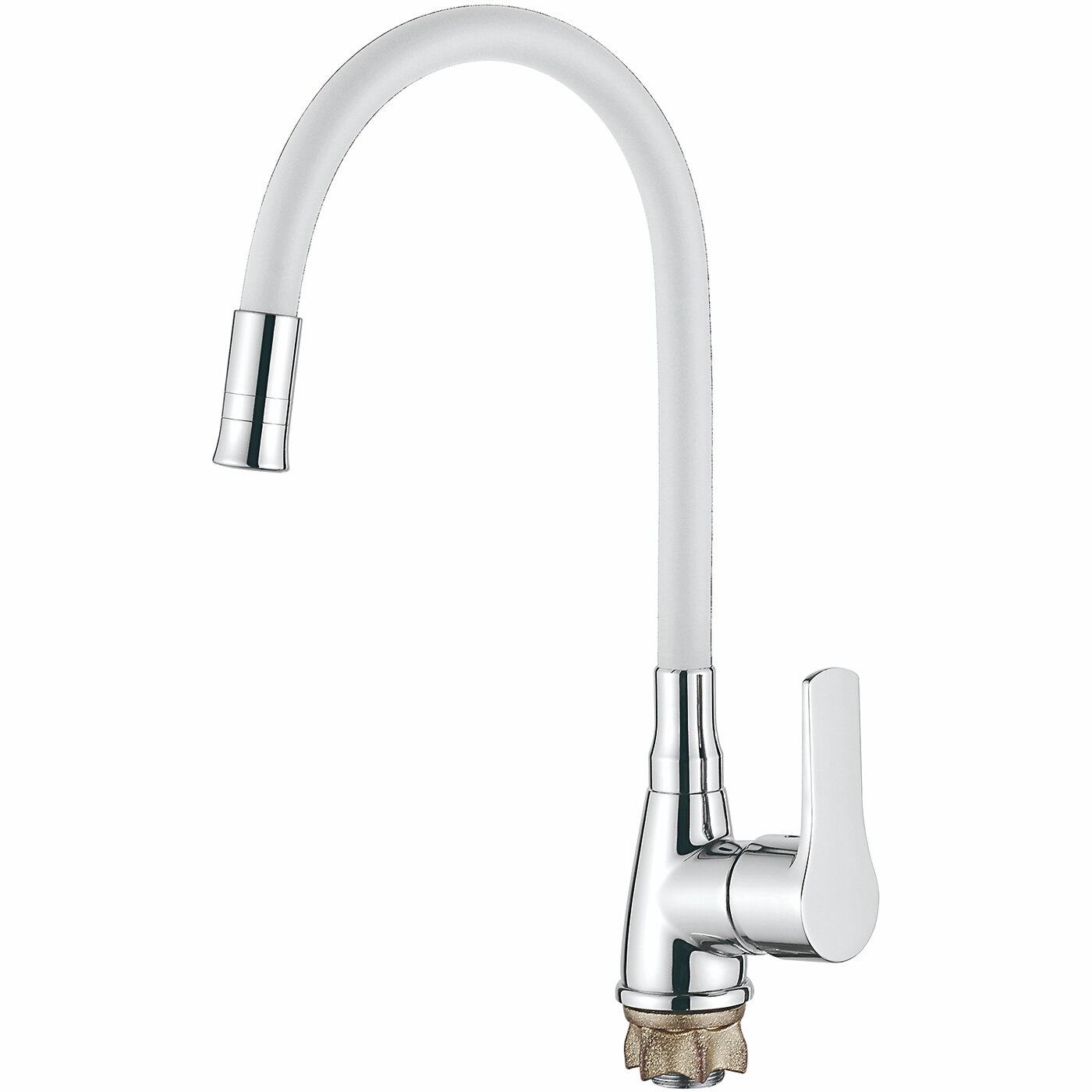 Смеситель для кухни с гибким изливом шлангом и душем Ledeme L4699-3