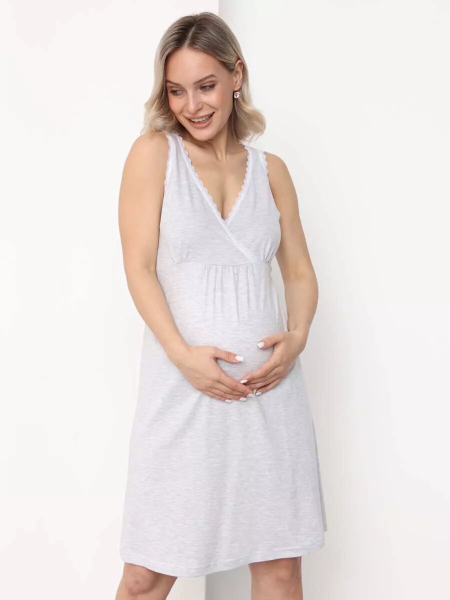 Сорочка для кормящих мам HUNNY mammy