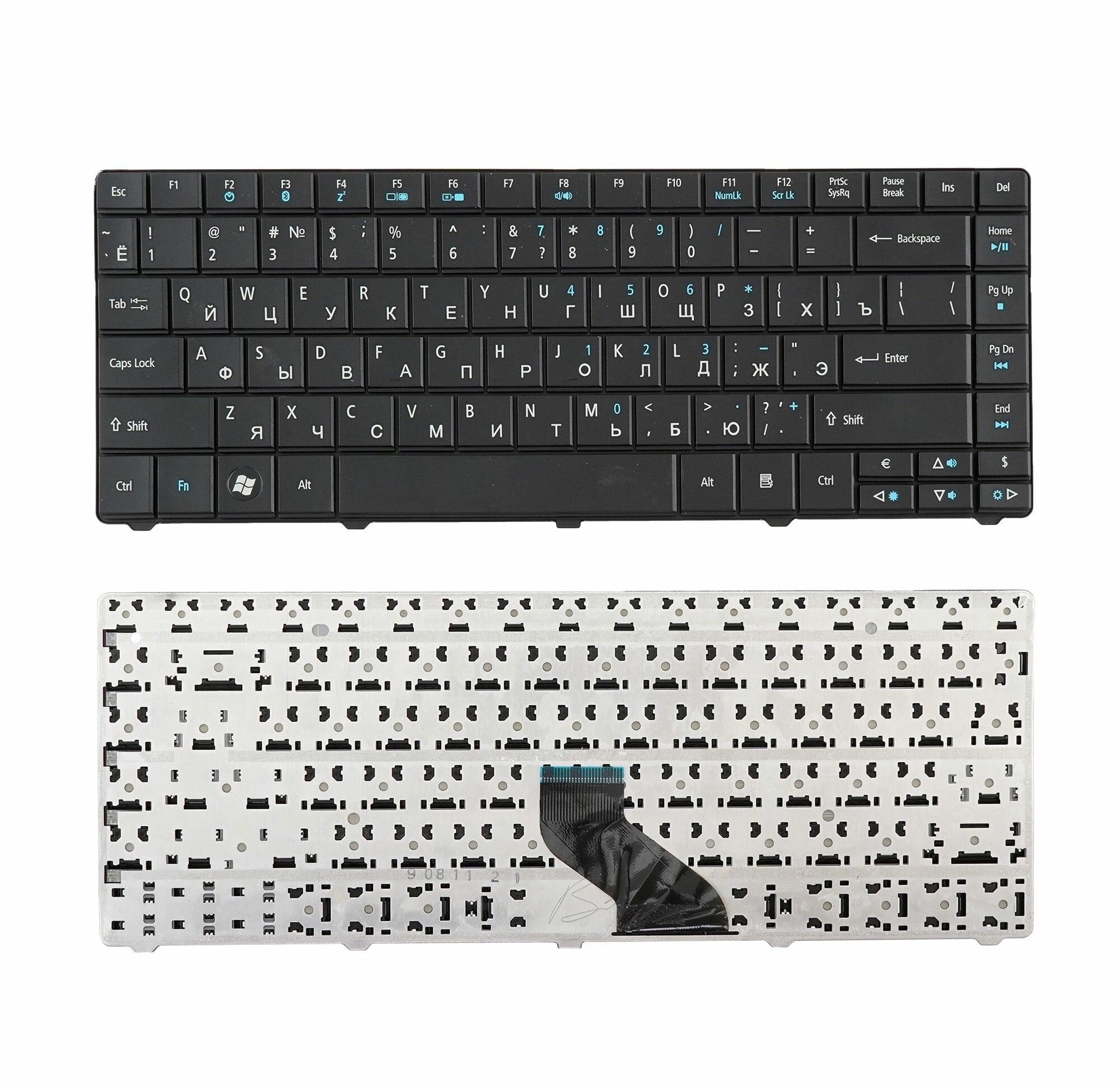 Клавиатура для ноутбука Acer Aspire E1-421, E1-431, E1-471 черная