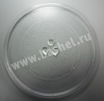 Поддон стеклянный для СВЧ печей 255 мм KOR-610S