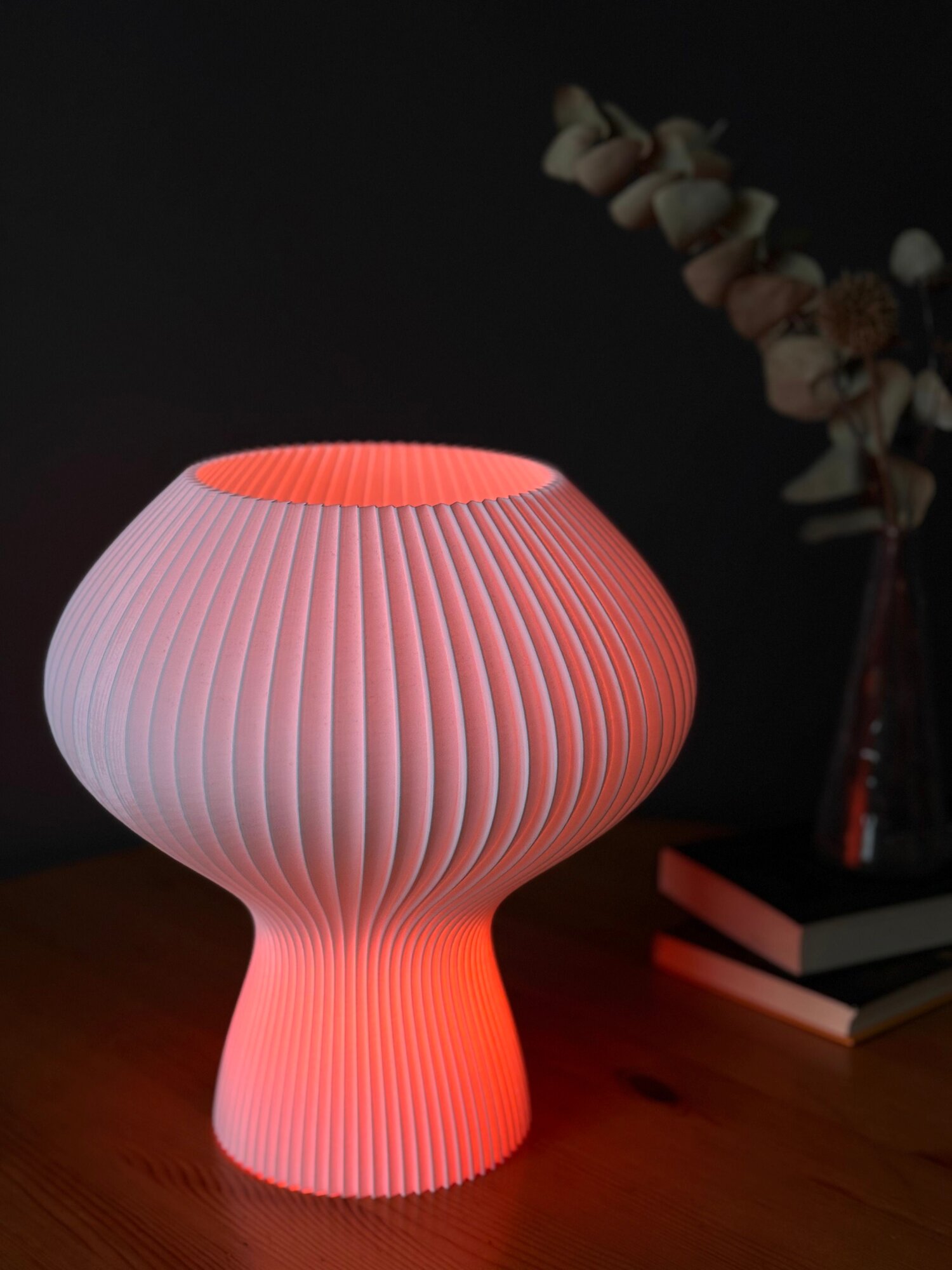 Настольный светильник, ночник в стиле Pinterest, лампа Яндекс Алиса RGB, пластик PETG, белый