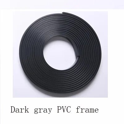 Магнитный оконный экран LGOLOL Серый, 6 meters length, Dark gray PVC frame