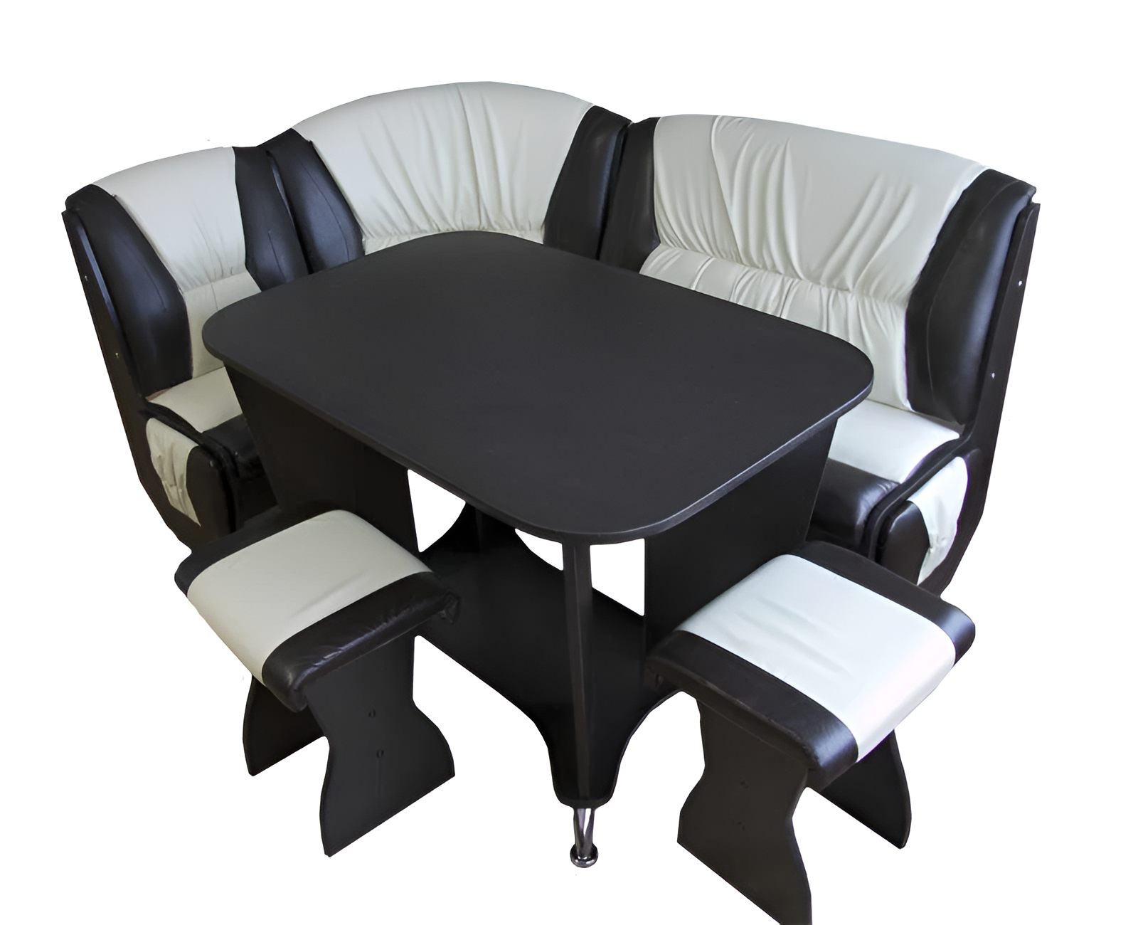 Кухонный уголок Алёнка-11 +Стол №2 Венге/белый